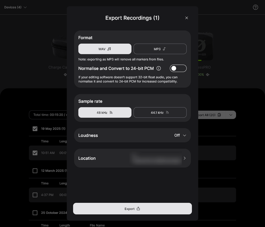 Wireless PRO User Guide | On-board Recording and 32-bit Float | RØDE